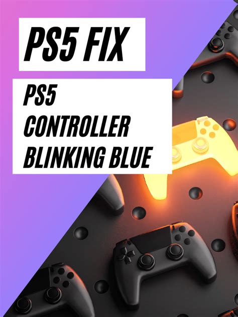 PS5 Controller Blinking Blue Light