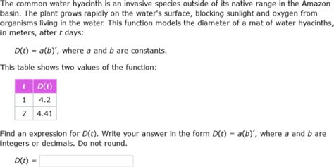 Ixl Checkpoint Exponential Functions Algebra 1 Practice