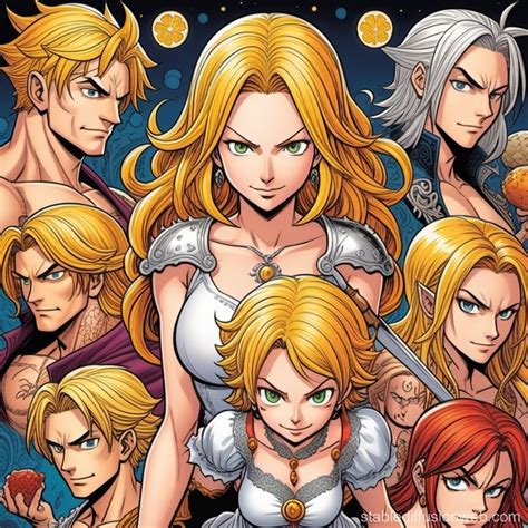 The Seven Deadly Sins Prompts Stable Diffusion Online