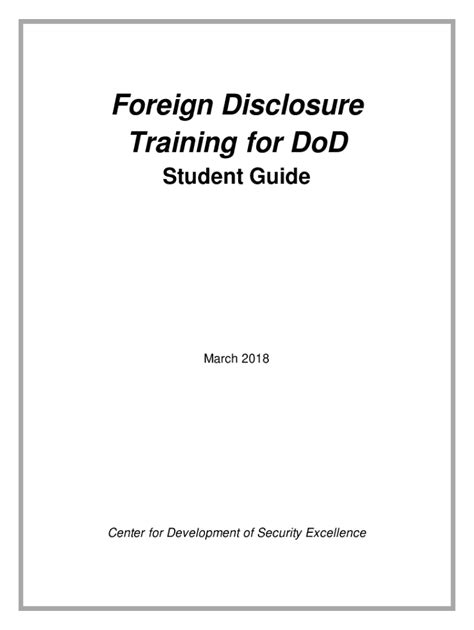Fillable Online Department Of The Navy Foreign Disclosure Manual Fax