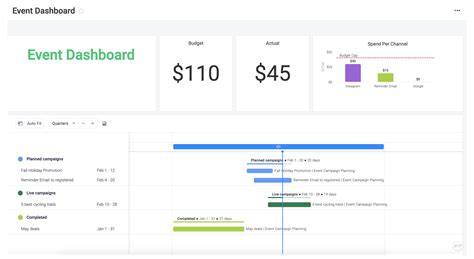 event management template