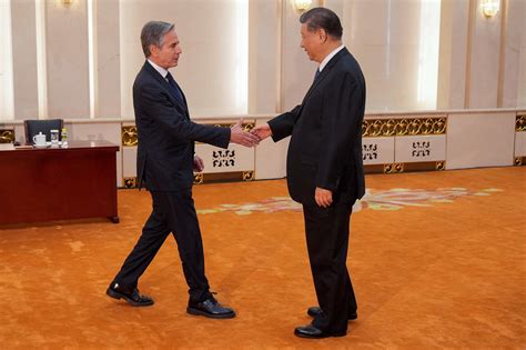 Blinken In Cina Incontra Xi Fra Sorrisi Strette Di Mano E Stoccate