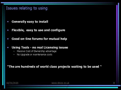 Using Open Source Tools To Improve Software Development