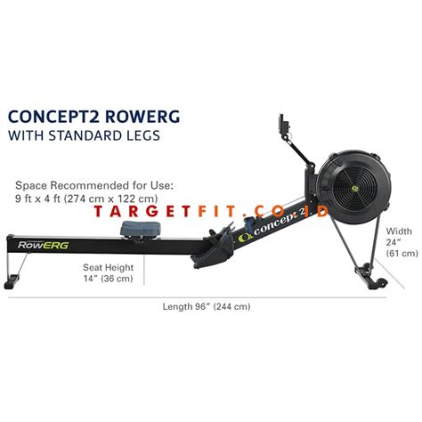Concept 2 Rowerg Type D Targetfit