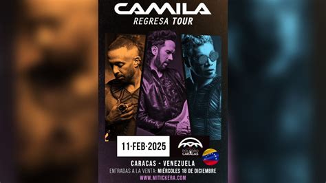 Camila Caracas Tour 2025 El Espectador De Caracas