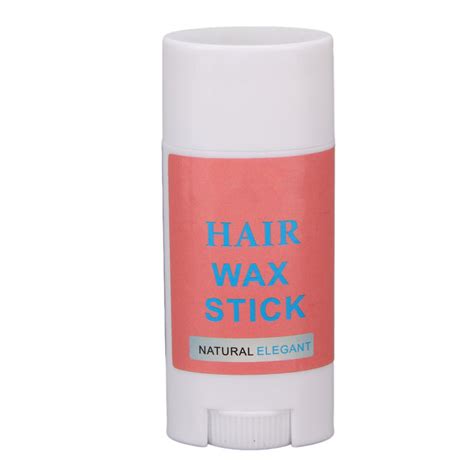 Hair Wax Stick Portable Soft Tasteless Colorless Styling Wax Stick For
