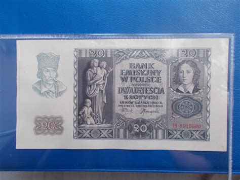 BANKNOT złotych Ser H oficjalne archiwum Allegro