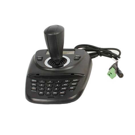 Mini 3 Dimension Joystick Cctv Keyboard Controller For Ptz Speed Dome