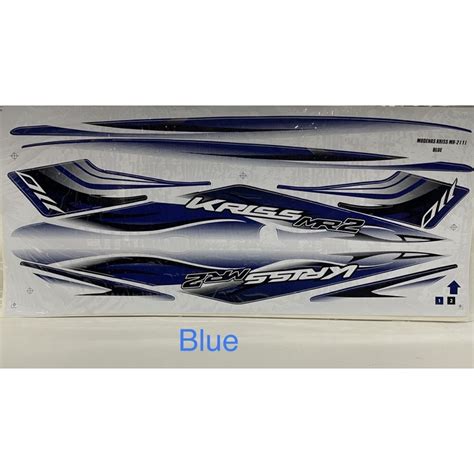 Modenas Kriss Mr Body Sticker Shopee Malaysia
