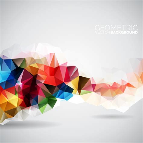 Vector Geometric Triangles Background Abstract Polygonal Design 346587 Vector Art At Vecteezy