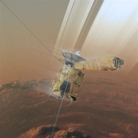 Cassini Finale Grand Air Vehicle Transportation Cassini Crash