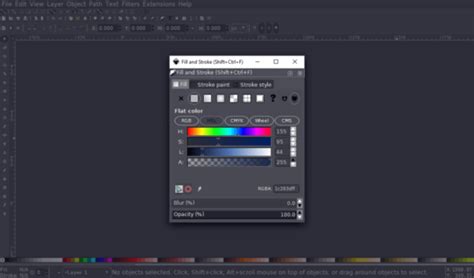 Quick Fix Inkscape Fill And Stroke Menu Not Showing Logos By Nick