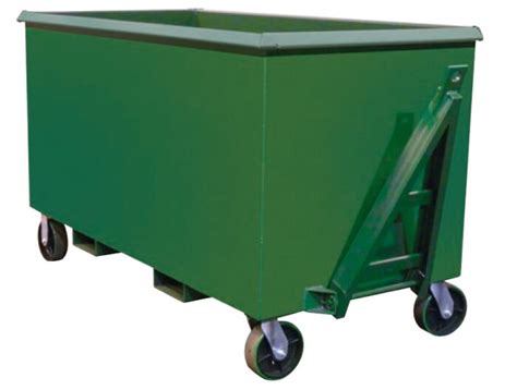 Jesco 250050 Towable Rotator Box Bulk Material Hopper 225 Cubic Yard