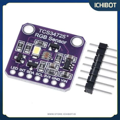 TCS Color Sensor Warna RGB Modul Sensor Pendeteksi Warna ICHIBOT