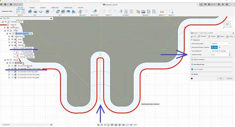 solved tool exceeding boundary limit tool center on boundary tool containment bug autodesk