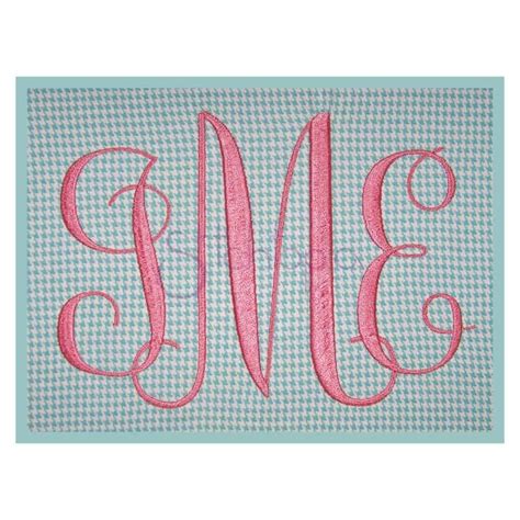 Bailey Monogram Set 3 5 4 4 5 5 Stitchtopia