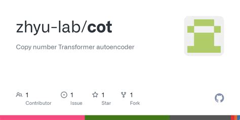 Github Zhyu Lab Cot Copy Number Transformer Autoencoder