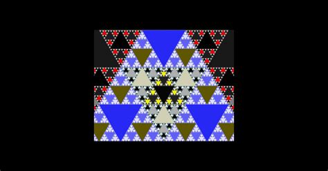 Sierpinski Triangles Sierpinski Triangles Sticker Teepublic