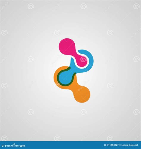 Vector Network Decoration Technical Formula Stock Vector Illustration