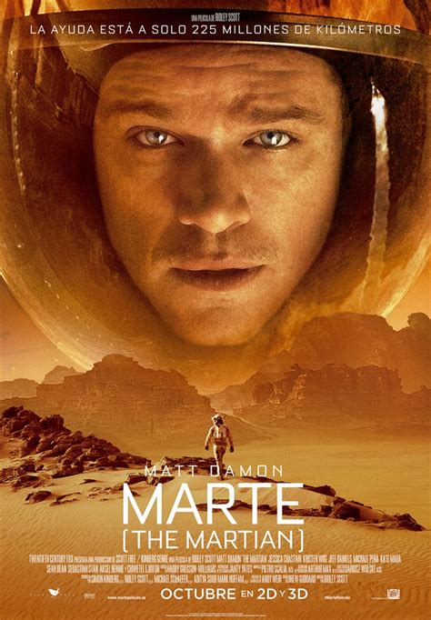 Marte The Martian De Vacaciones En El Planeta Rojo · Cine Y Comedia