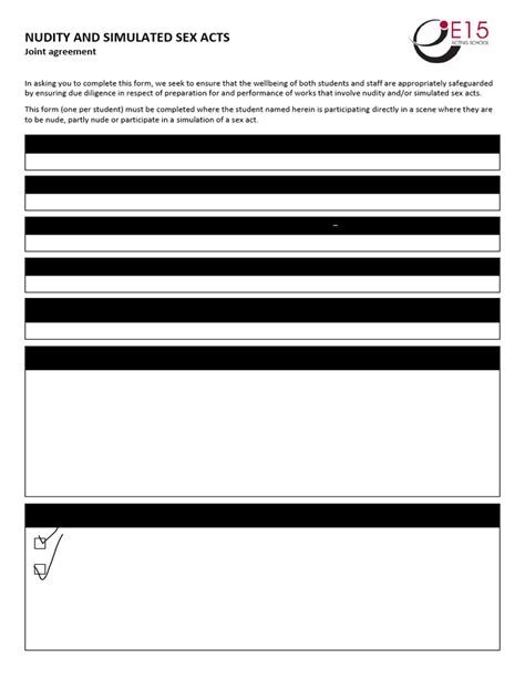 Agreement Nudity And Simulated Sex Acts August 2017 Pdf