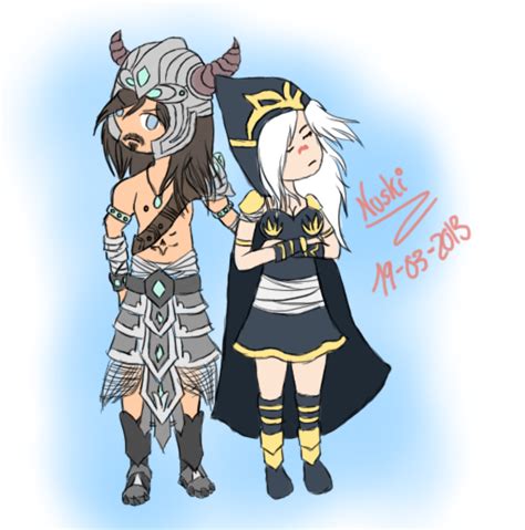 Ashe And Tryndamere By Nuskineta On Deviantart