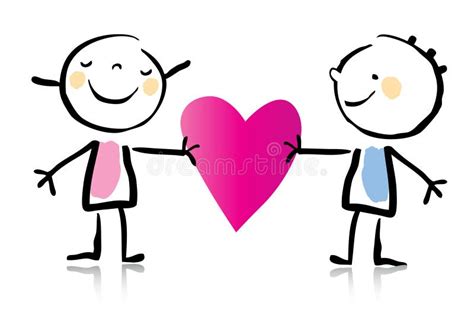 Valentine S Day Cartoon Stock Vector Illustration Of Lover 17733617