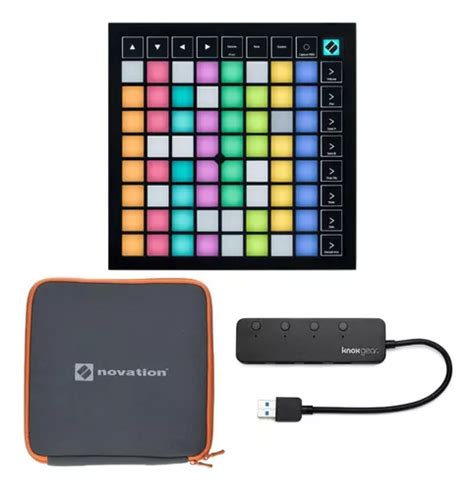 Controlador De Rejilla Launchpad X Paquete De Funda Lau Cuotas Sin