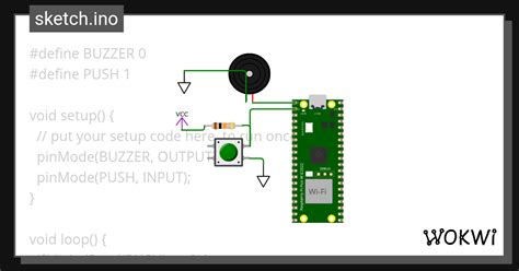 Practica Buzzer Wokwi Esp32 Stm32 Arduino Simulator