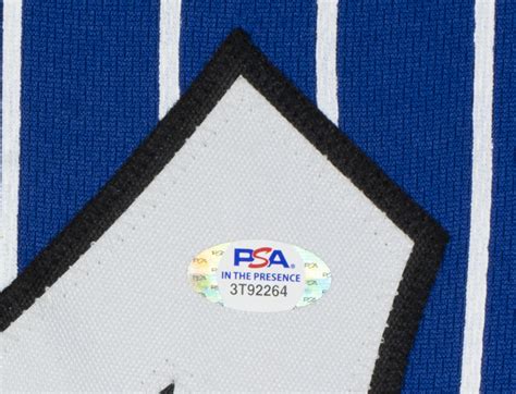Anfernee Penny Hardaway Signed Custom Framed Jersey Display Psa