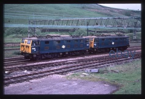 35mm Slide Class 76s 76011 And 76009 Light At Woodhead Station C