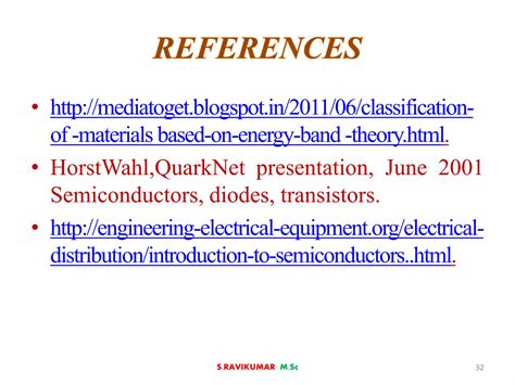 Conductor Semiconductor Insulator Ppt