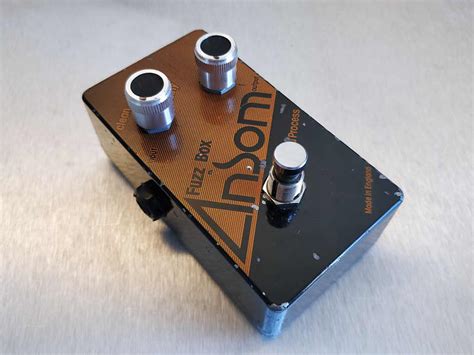 Ansom Fuzz Box Vintage Lm741 Distortion Uk Reverb