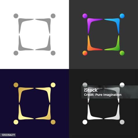 사람 그룹 및 소셜 연결 아이콘 및 로고 벡터 일러스트레이션 의 집합 가족에 대한 스톡 벡터 아트 및 기타 이미지 가족 개념 공동체 Istock