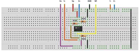 op amp 741 comparator circuit diagram