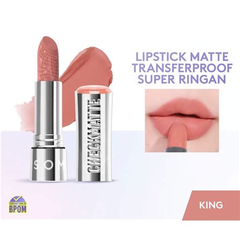 Jual Somethinc Checkmatte Transferproof Lipstick Shopee Indonesia