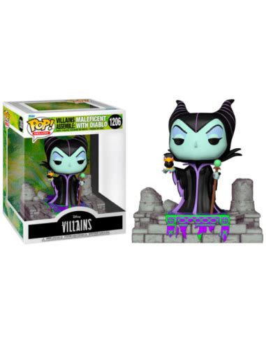 FUNKO POP Disney Villains Malefica Maleficent With Diablo Exclusive Tienda Funko Pop