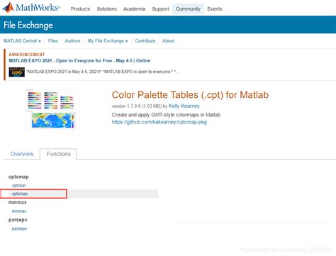 Matlab Cpt Matlab Colorpalette Csdn