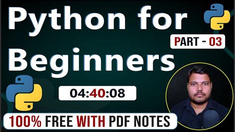 Python Tutorial For Beginners In Hindi Complete Python Course Part