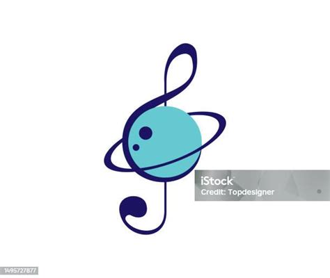 플래닛 뮤직 템플릿 디자인 벡터 엠블럼 디자인 컨셉 크리에이티브 심볼 아이콘 스톡 일러스트레이션 지구본에 대한 스톡 벡터 아트