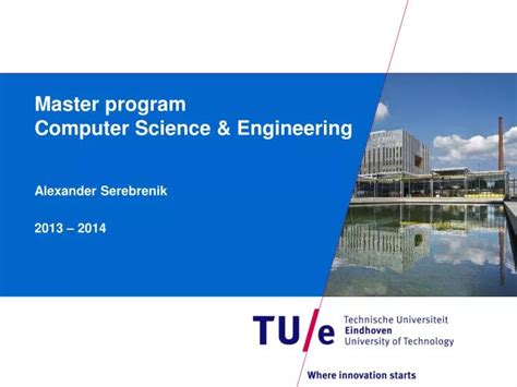 Ppt Master Program Computer Science And Engineering Powerpoint