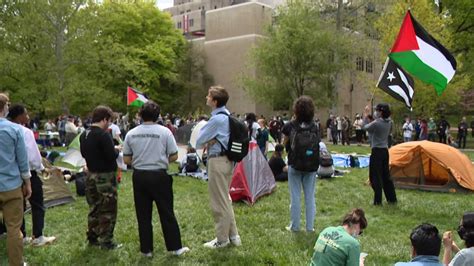 Iu Says 23 Arrested For Encampment On Campus During Protests