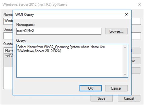 wmi filters for group policy to manage windows server versions