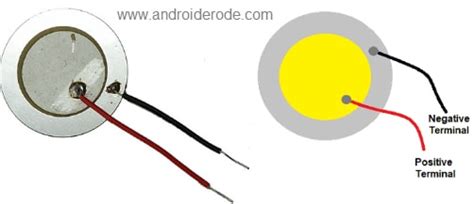 Piezoelectric Sensor Pinout Details