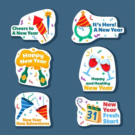 Welcoming And Wises On New Year Party 16266609 Vector Art At Vecteezy