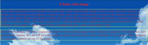 CSS Z Index How Does Z Index Property Work In CSS With Examples