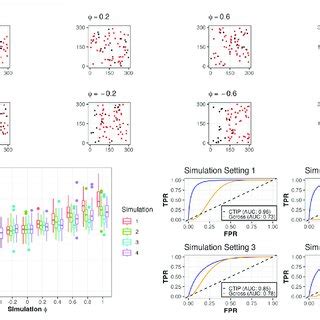 Simulated Examples And Results Top Row Examples Of Simulations Of