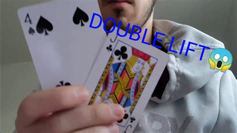 Card Magic Trick Double Lift Easy To Learn 9s2000 Youtube