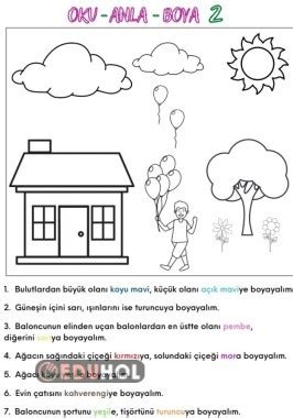 Oku Anla Boya Eduhol Etkinlik İndir Oyun Oyna Test Çöz Video İzle