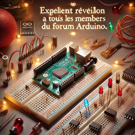 Bonnes Fêtes De Fin Dannée à Toutes Et Tous Français Arduino Forum